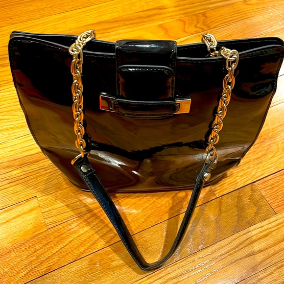 Ivanka Trump | Bags | Ivanka Trump Black Patent Leather | Poshmark